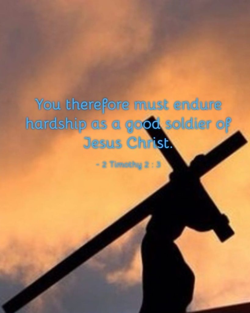 “Inasmuch as you tire here, will you find rest in eternity; inasmuch as ...